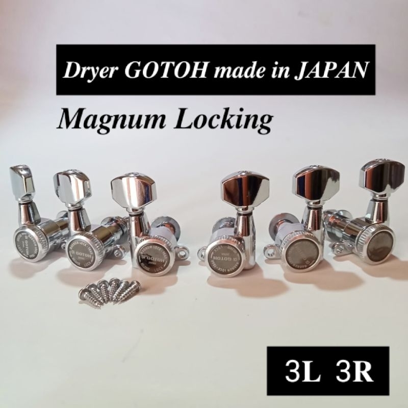 Jual Dryer gotoh Chrome dryer gitar gotoh Japan Dryer gotoh magnum ...