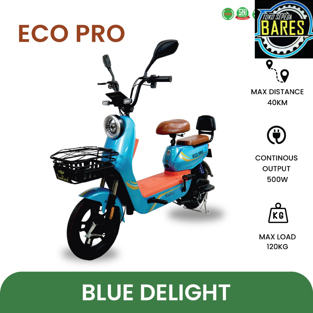 Jual Sepeda Listrik SunRace Excellent Neo / ECO / Lux Style Pro 12AH ...