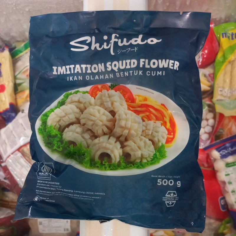 Jual Shifudo Imitation Squid Flower Ikan Olahan Bentuk Cumi 500g ...