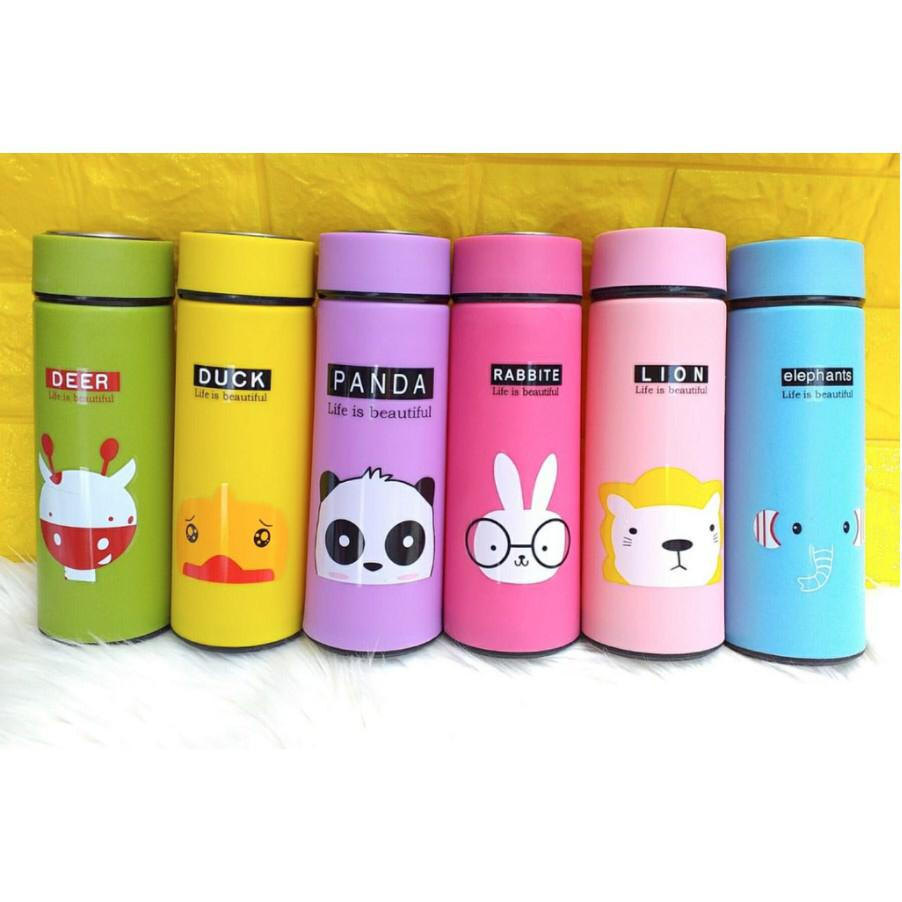 Jual Botol Minum Kaca Animal Souvenir Tumbler Botol Minum Portable ...