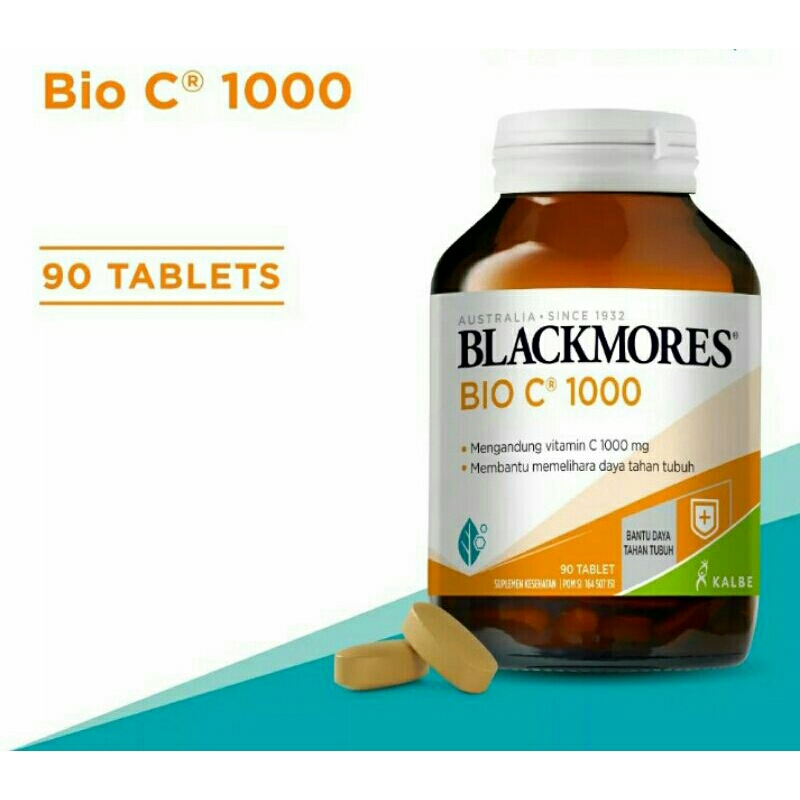 Jual Blackmores Bio C 1000mg 1 Tablet Per Hari Tinggi Vitamin C Isi 90 3362