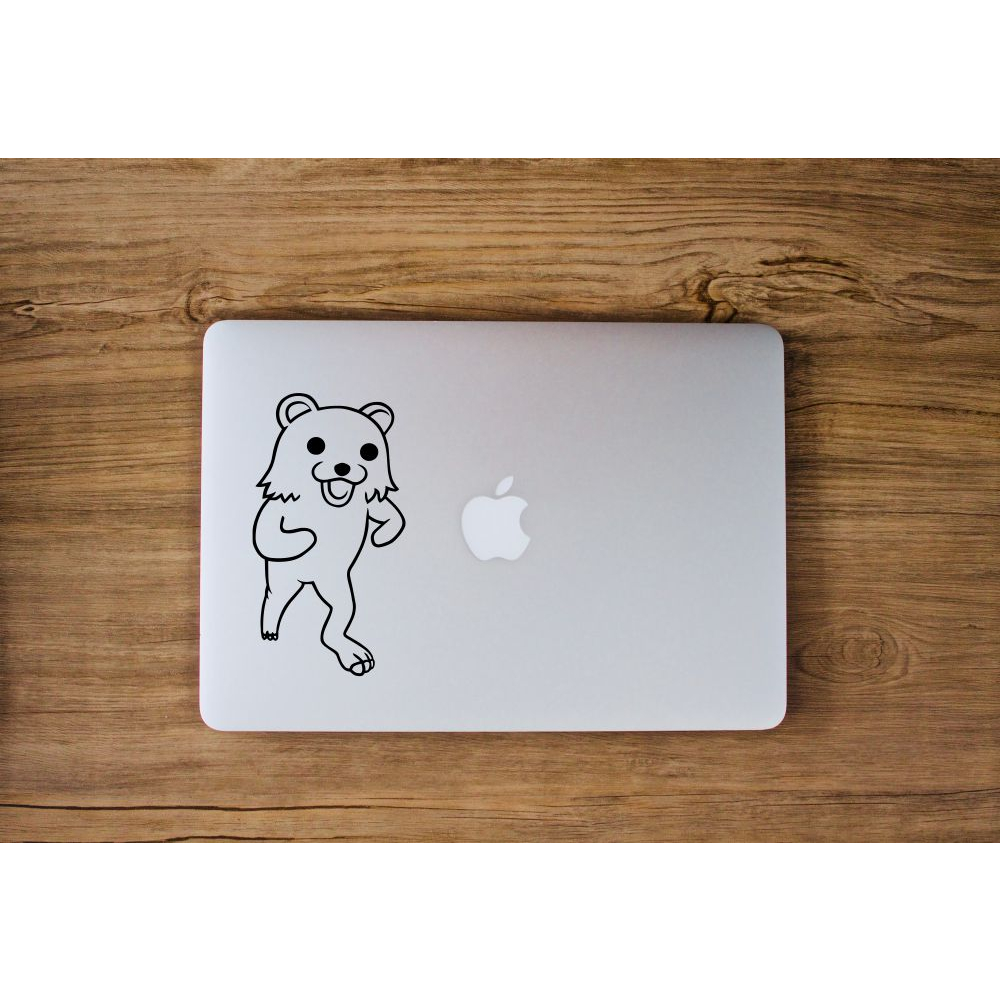 Jual Stiker Decal Meme Pedobear Line Art - Laptop Macbook Sticker ...
