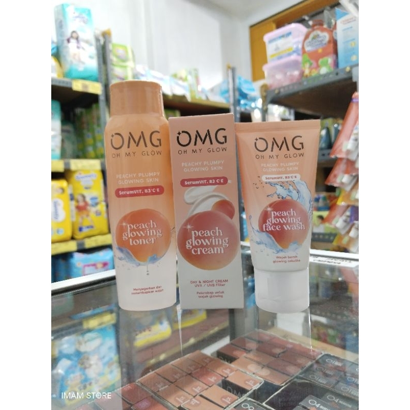 Jual Skincare OMG paket glowing isi 3 | Shopee Indonesia