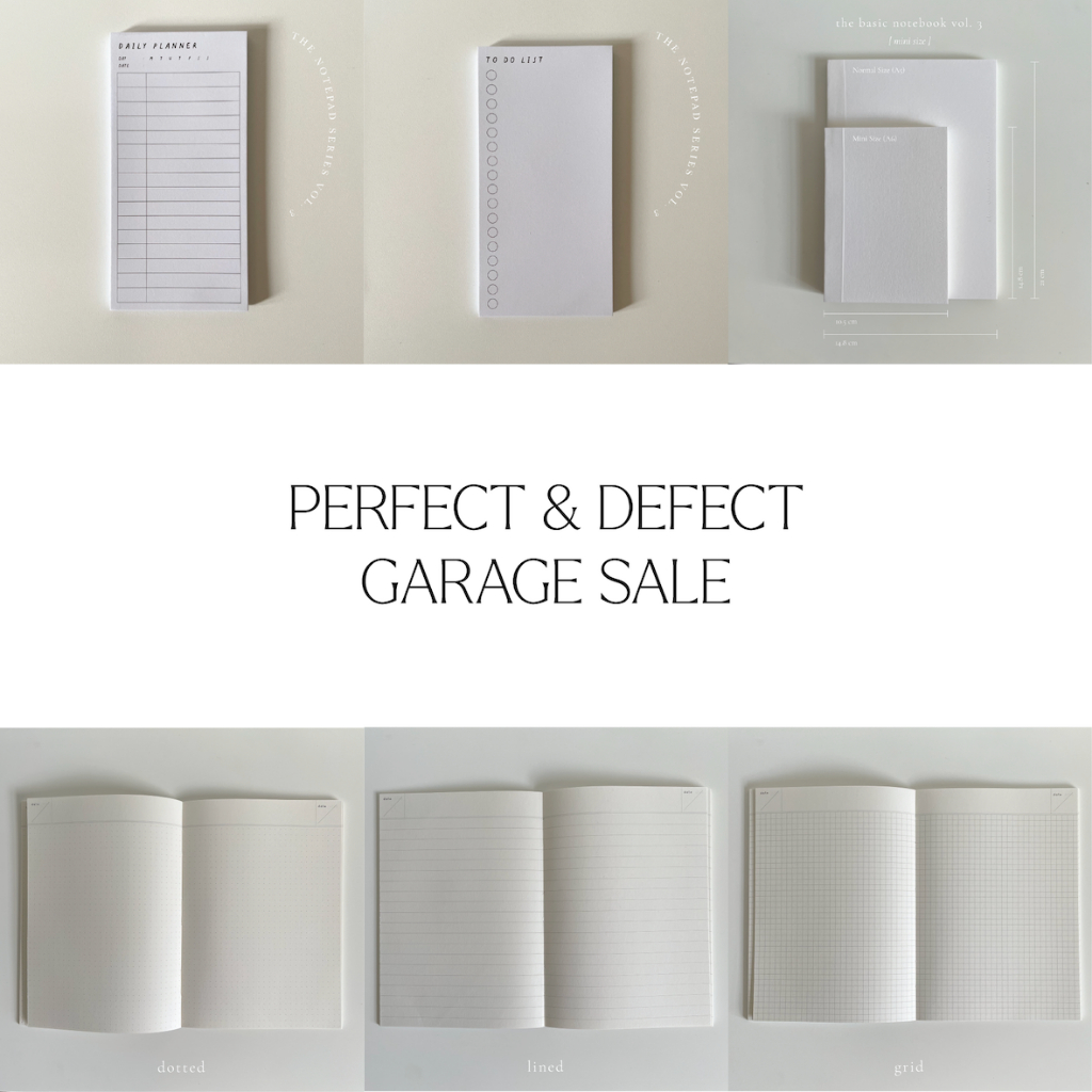 Jual PERFECT & DEFECT Garage Sale - Notebook, Notepad | Shopee Indonesia