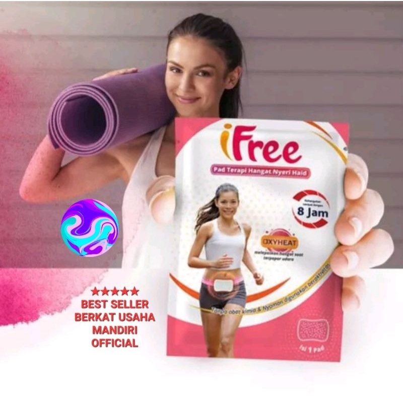 Jual IFree Pad Terapi Hangat Nyeri Haid OXYHEAT Kehangatan Sampai ...