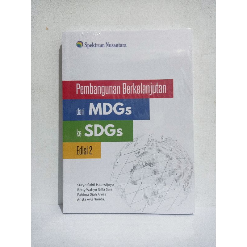 Jual Buku Geografi - Pembangunan Berkelanjutan dari MDGs ke SDGs Edisi 2 | Shopee Indonesia