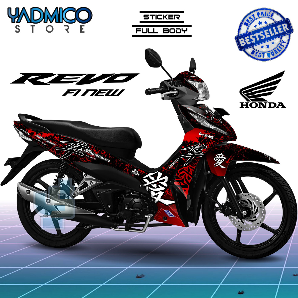 Jual Decal Revo Fit Fi New Full Body - Stiker Motor Revo Fi Full Body ...