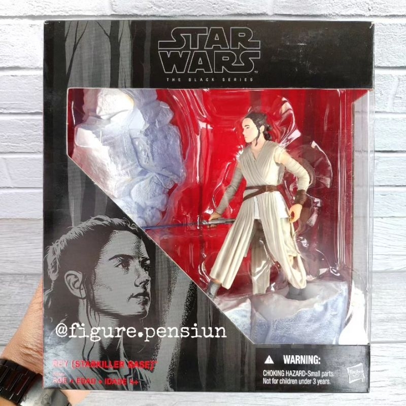 Jual STAR WARS THE BLACK SERIES REY STARKILLER BASE ACTION FIGURE BY ...