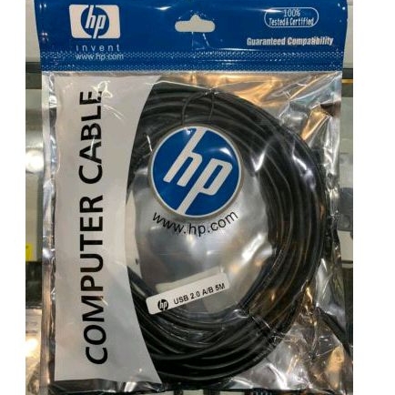Jual kabel printer usb 5 m HP cable usb a to usb b | Shopee Indonesia