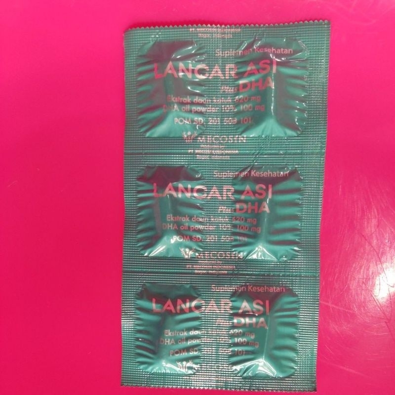 Jual Lancar ASI Mecosin 30 tablet / Lancar ASI Mecosin Plus DHA 30 ...