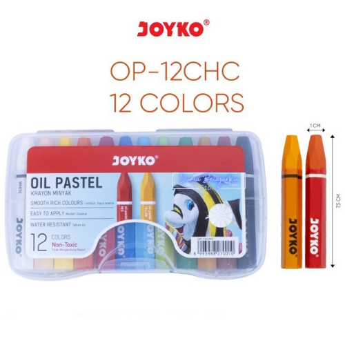 Jual Crayon TITI JOYKO 12 Warna Oil Pastel Krayon Minyak | Shopee Indonesia