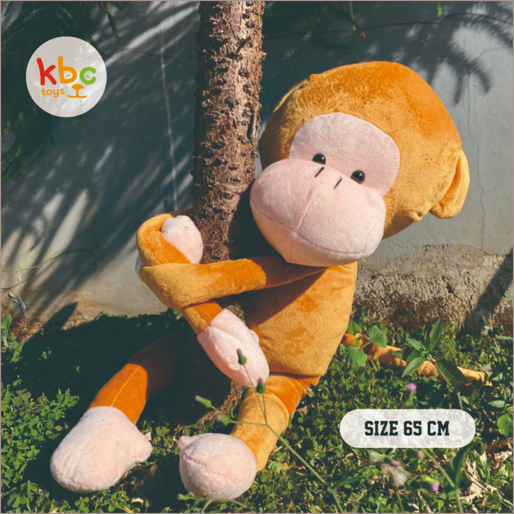 Jual Boneka Monyet Kaki Panjang Ukuran 65 cm | Shopee Indonesia