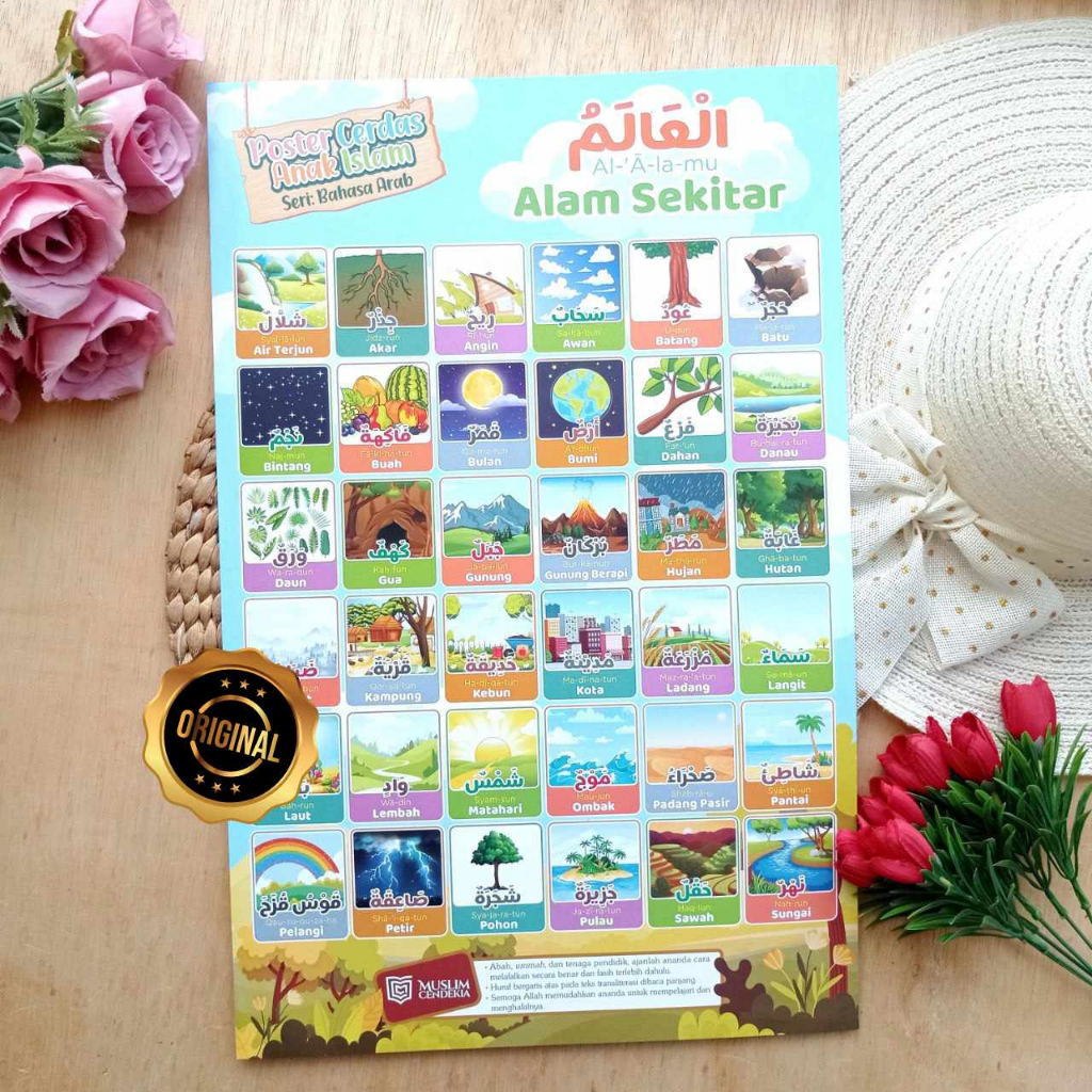 Jual Poster Alam Sekitar Bahasa Arab | Shopee Indonesia