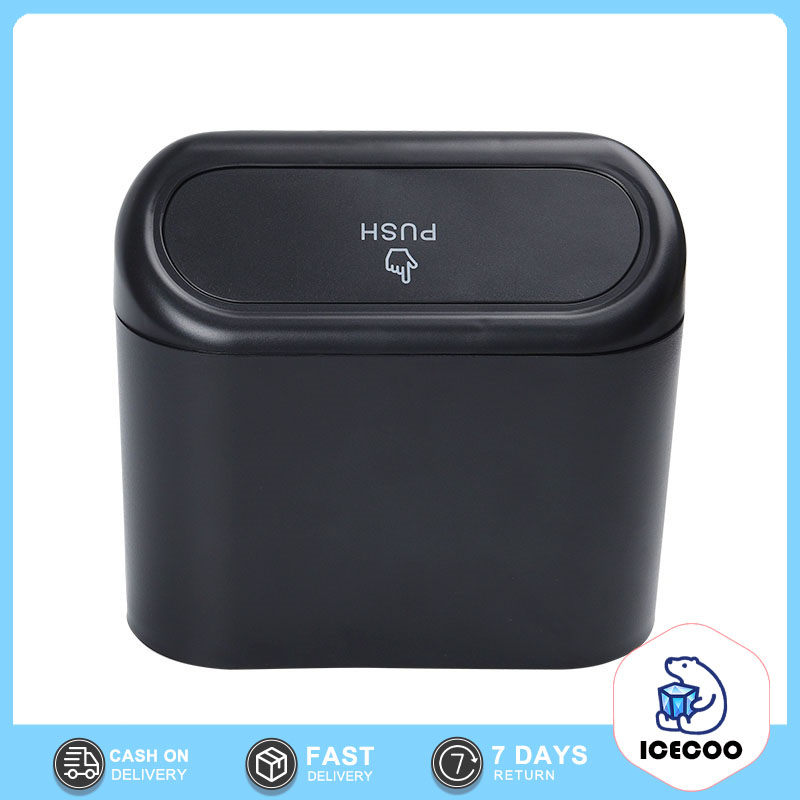 Jual Tempat Sampah Mobil Tong Sampah Mobil Mini Universal Car Trash Can ...