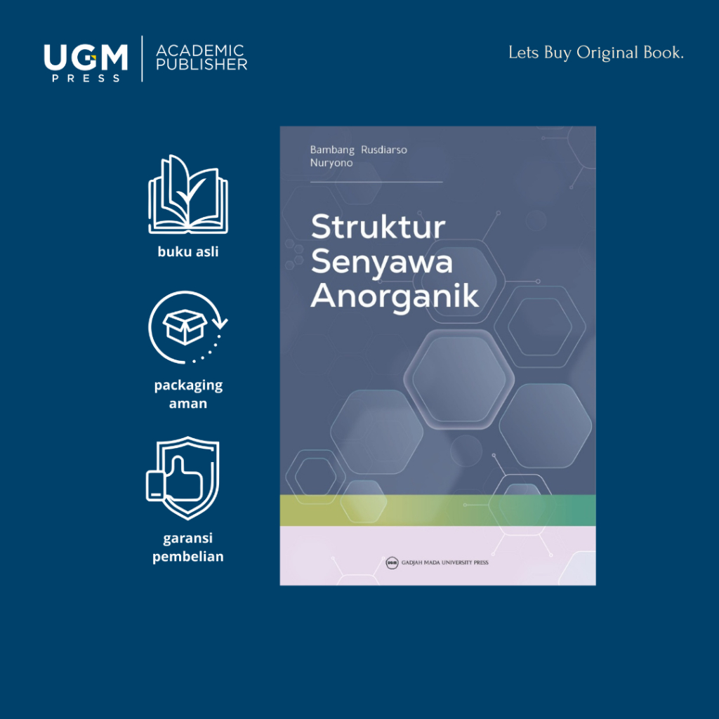Jual UGM Press Buku Original Struktur Senyawa Anorganik | Shopee Indonesia
