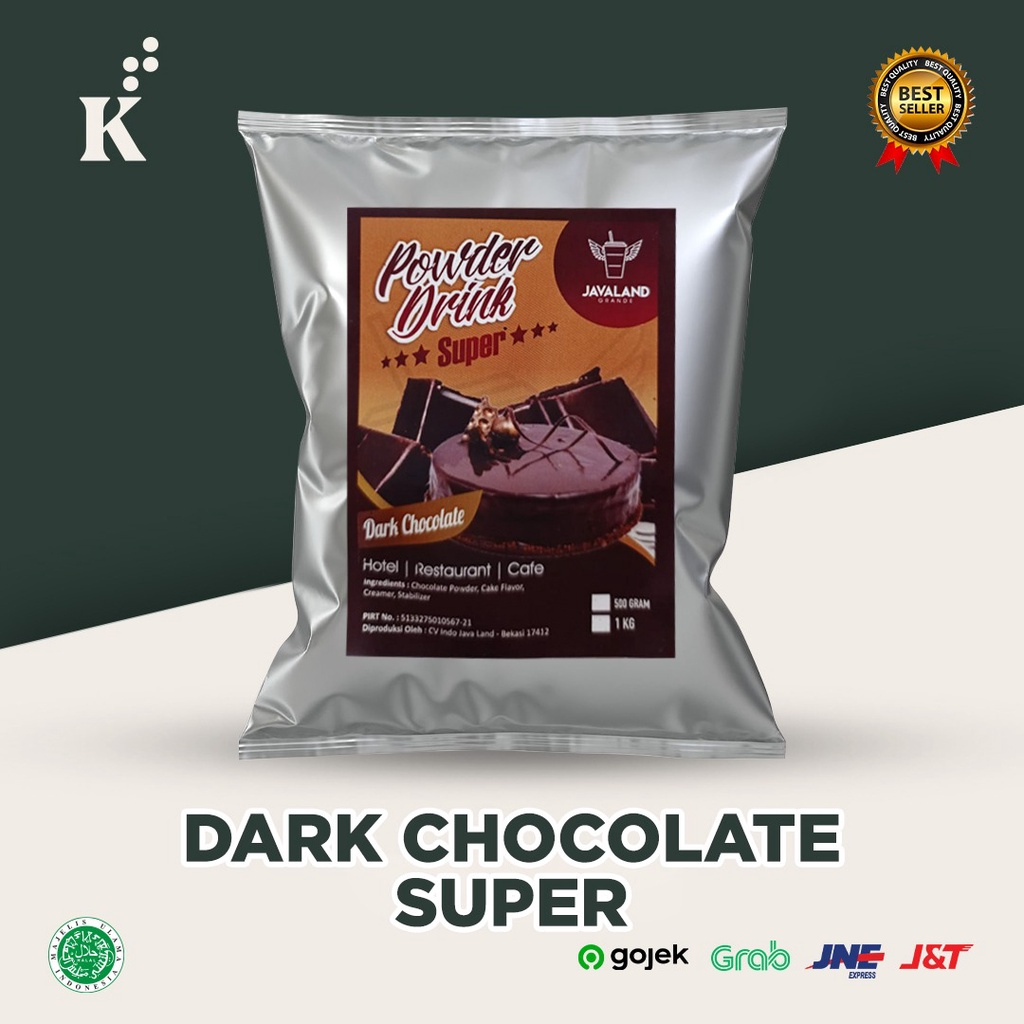 Jual Bubuk Minuman SUPER POWDER drink Rasa Dark Chocolate Bubble Drink ...