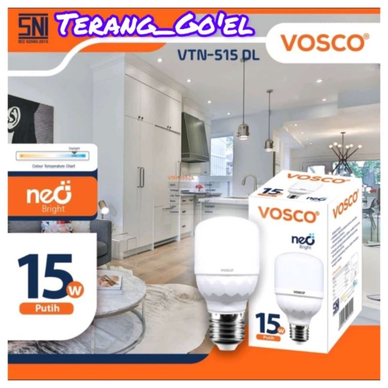 Jual Lampu Led 15 Watt Kapsul Vosco Neo / Vosco Neo Lampu Led 15 Watt Kapsul | Shopee Indonesia