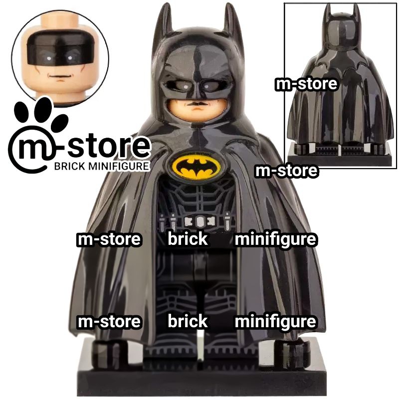 Jual brick the flash batman keaton mini toy figure | Shopee Indonesia