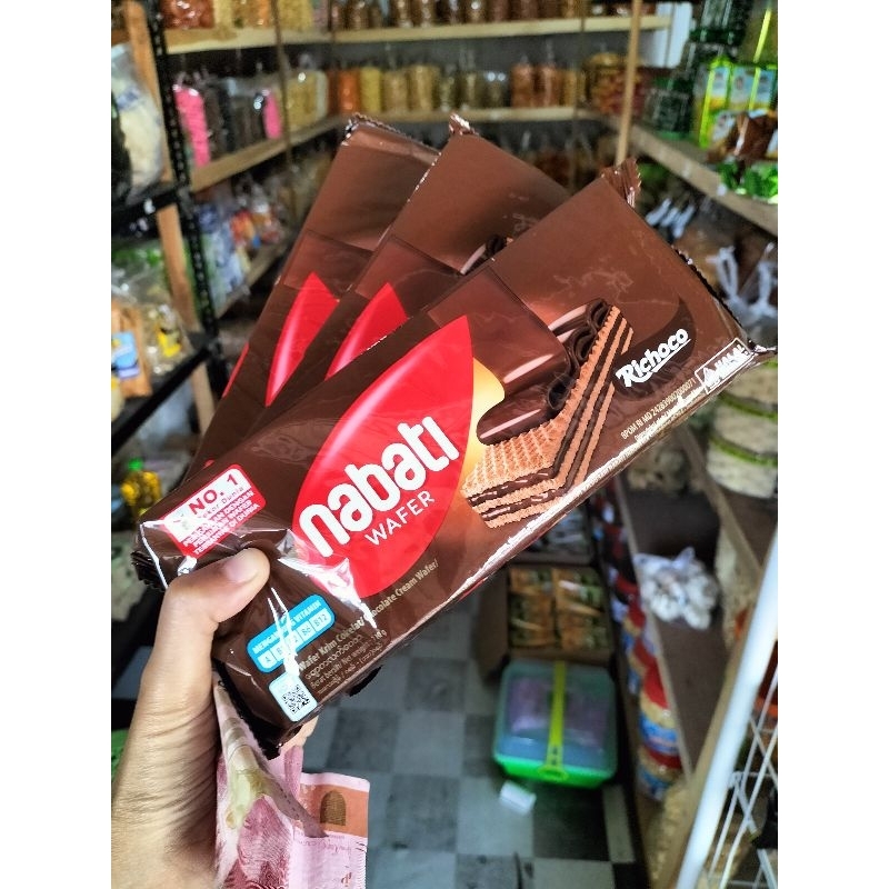 Jual wafer nabati coklat 110g 3pcs | Shopee Indonesia