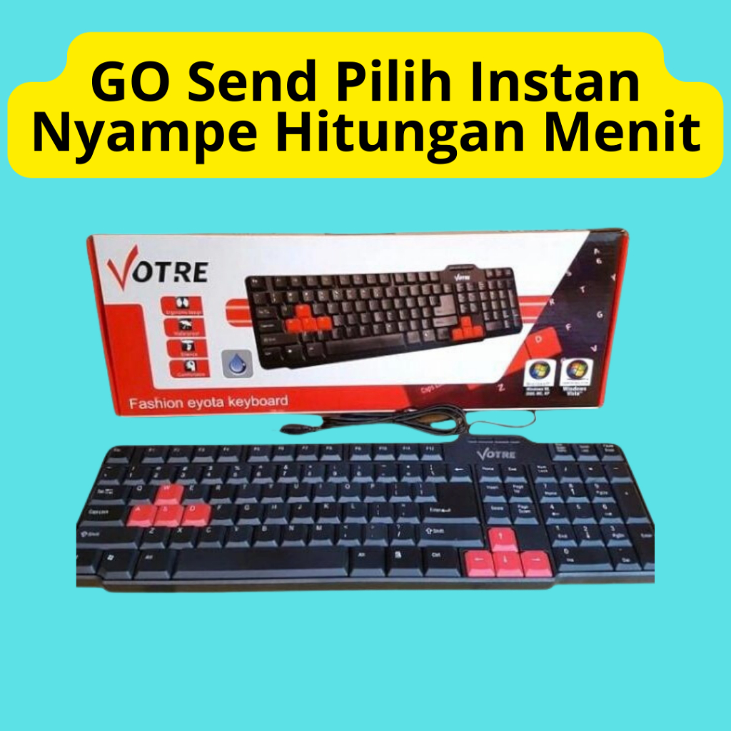 Jual Keyboard Votre Basic Usb KB2308/Mouse Votre-kiboard mouse-kyboard ...