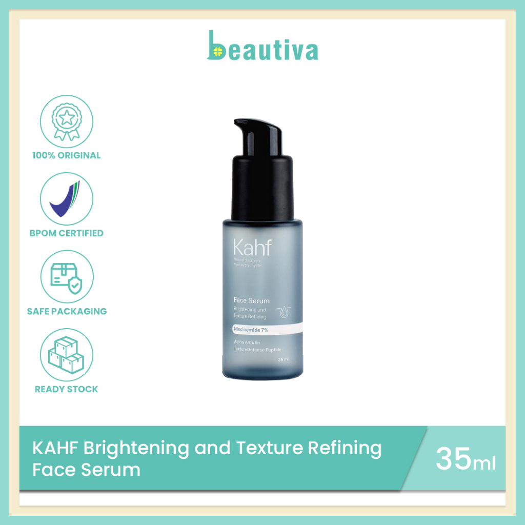Jual Kahf Brightening and Texture Refining Face Serum 35 ml | Shopee ...
