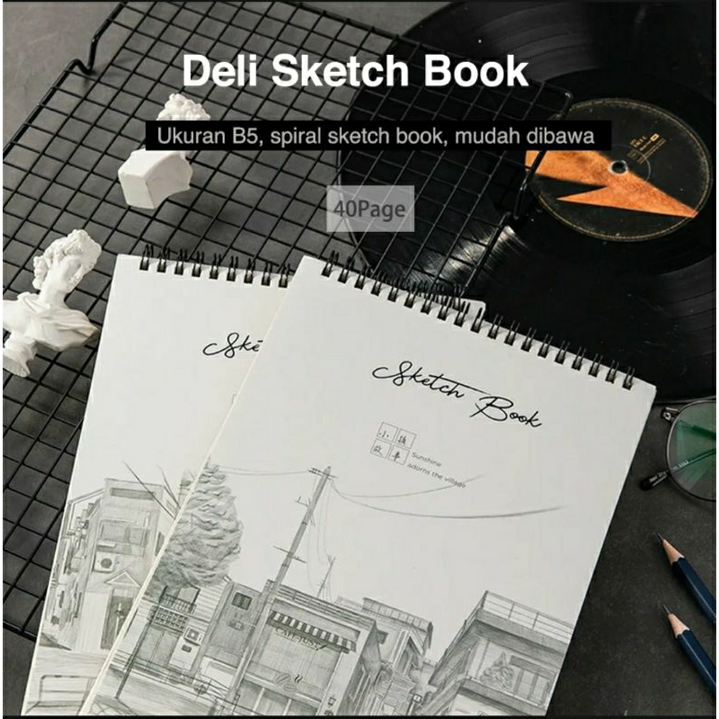 Jual Sketch Book Buku Sketsa For drawing Peralatan Menggambar/melukis ...