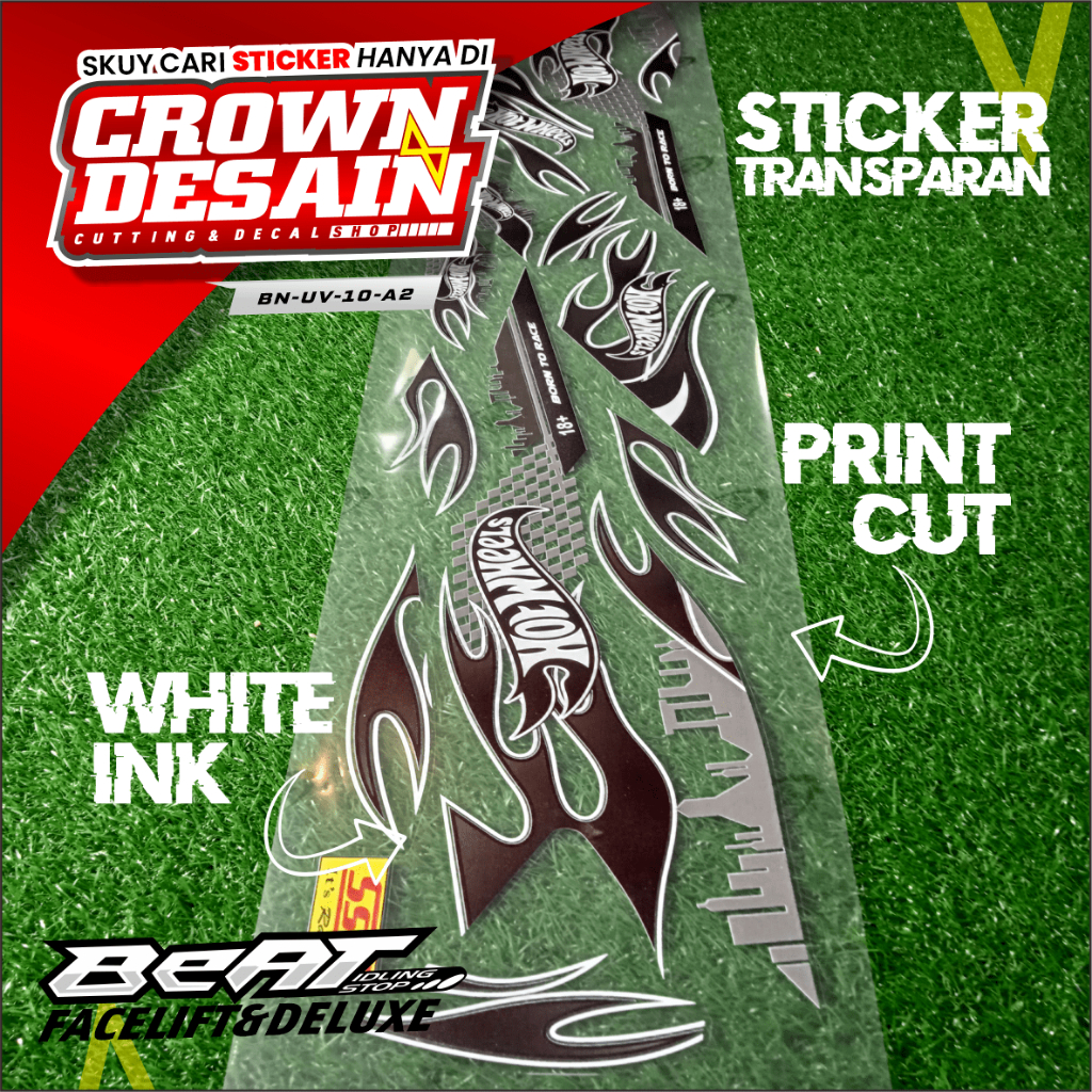 Jual (COD)Striping Stiker Beat Deluxe Beat New/Street New Custom ...