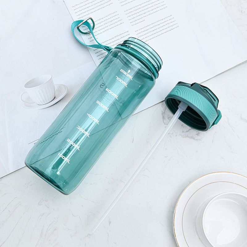 Jual Botol Minum Tali Traveling Transparant 550ml & 850ml Aesthetic ...