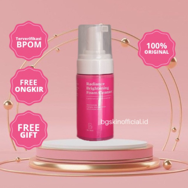Jual BG Skin Radiance Brigthening Foam Cleanser | Shopee Indonesia