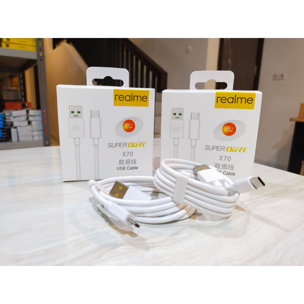 Jual Kabel Data Realme Micro USB Type C Super Fast Charging Cable ...
