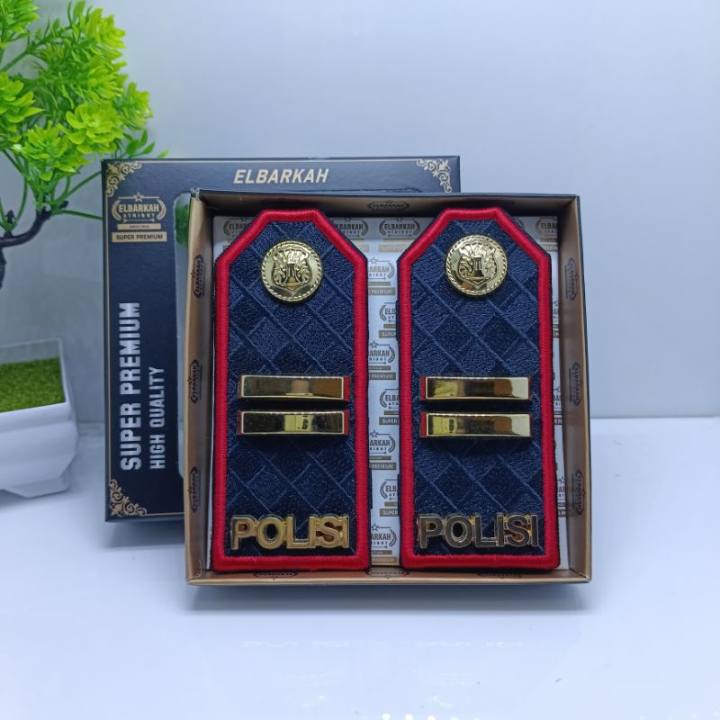 Jual PANGKAT POLISI PDU IPTU LIS MERAH | Shopee Indonesia