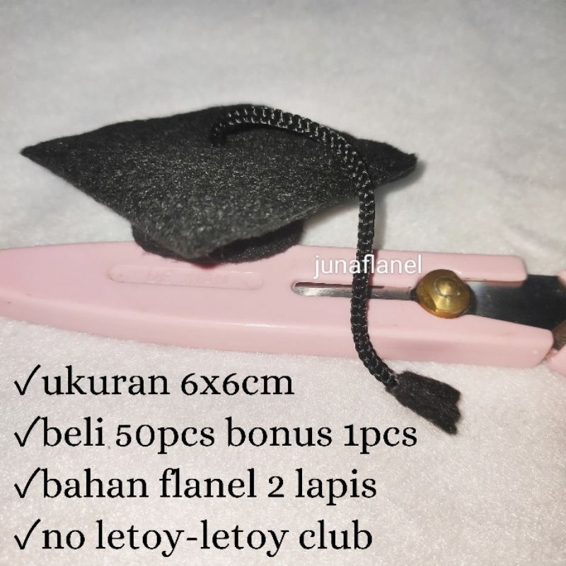 Jual Topi wisuda boneka/topi toga boneka/boneka wisuda/topi boneka ...