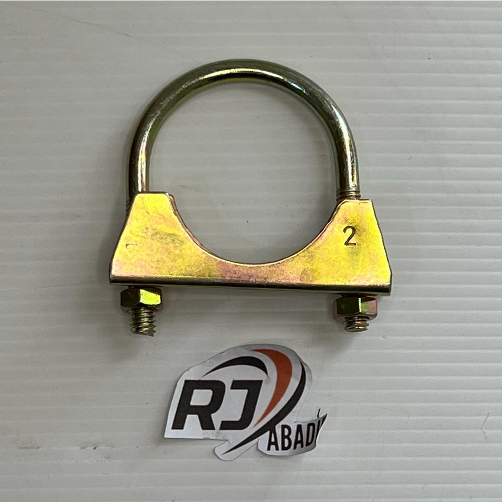 Jual Klem Knalpot Tebal U Bolt Exhaust Clamp Pipa VOXY 2 Inch | Shopee ...