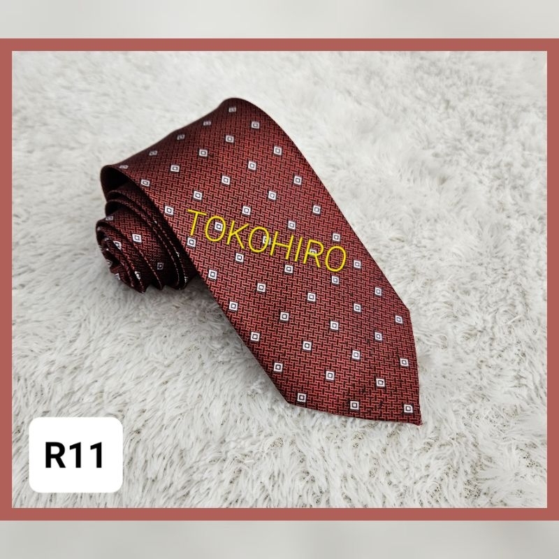 Jual DASI PANJANG PRIA MERAH BAHAN PREMIUM MOTIF GARIS POLKADOT KOTAK ...