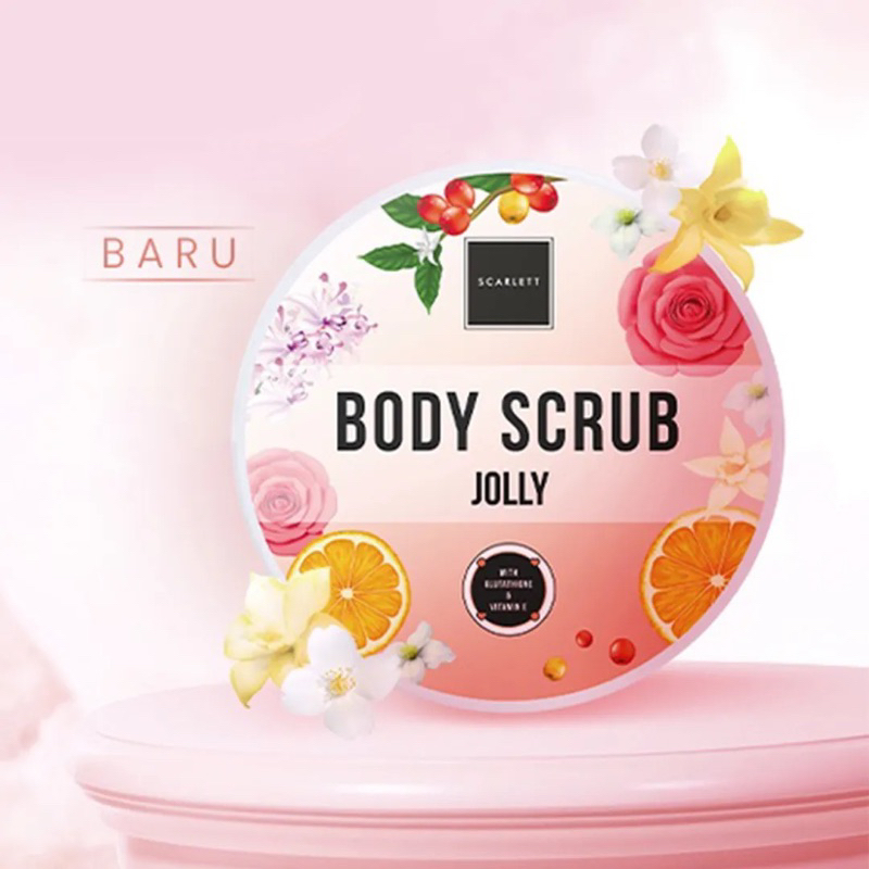 Jual Scarlett Whitening Body Scrub Jolly | Shopee Indonesia