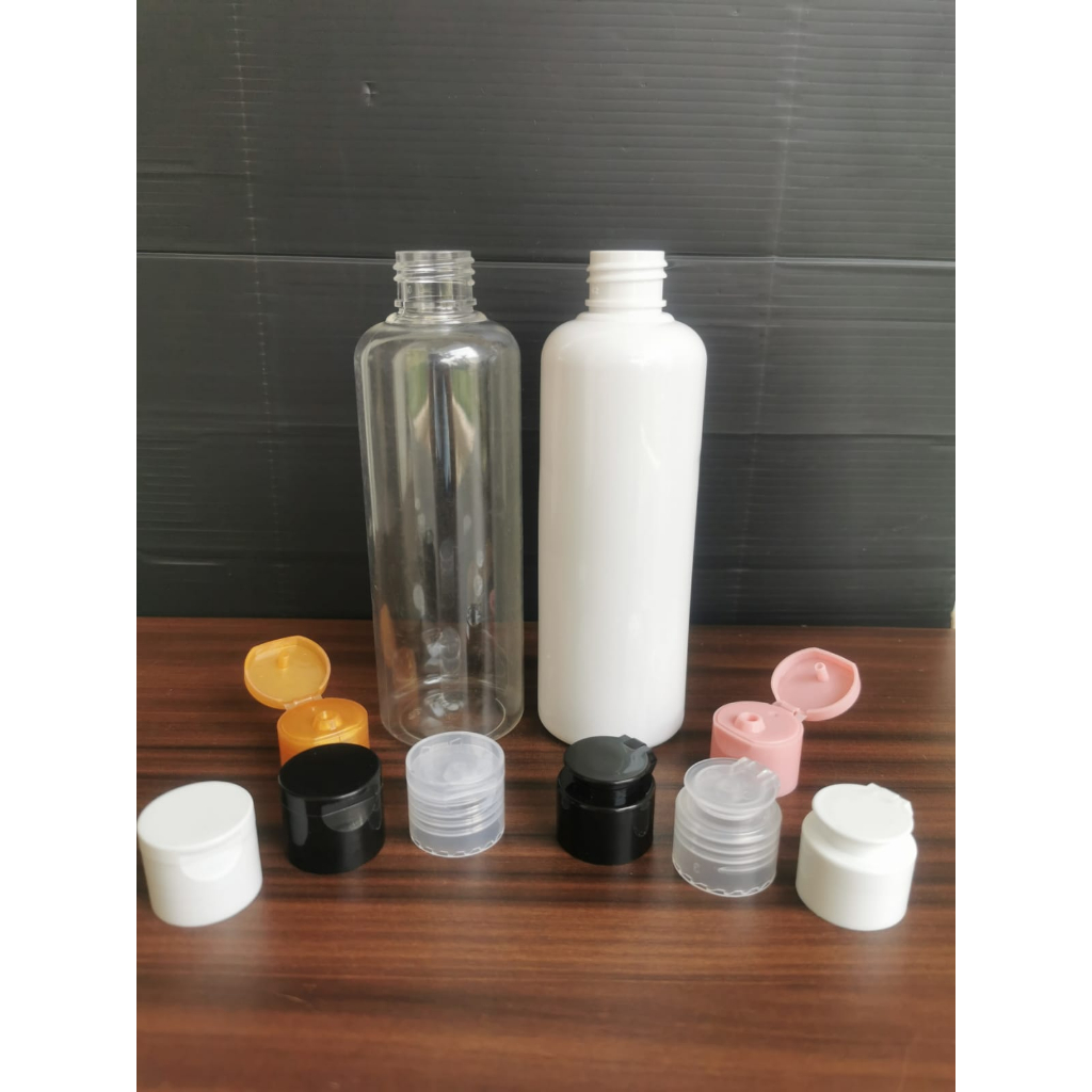 Jual Botol FLIPTOP PET 250 ml 250ml Bening Clear Transparan | Shopee Indonesia