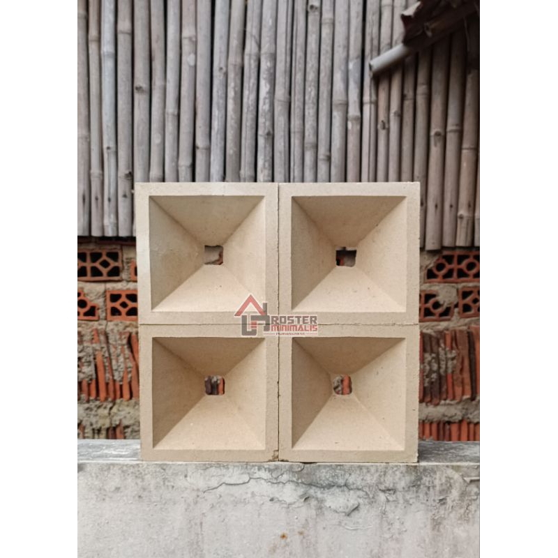 Jual ROSTER BETON/LOSTER MINIMALIS LOBANG ANGIN MOTIF CRG KOTAK ~ Ambil ...