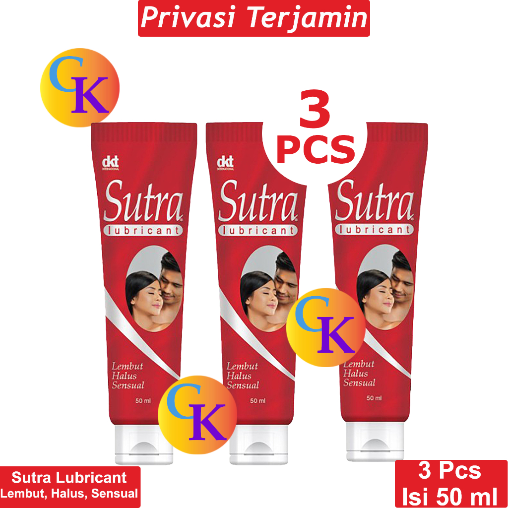 Jual 3 Pcs Sutra Lubricant Gel Pelumas Pelicin Halus Lembut Sensasi ...