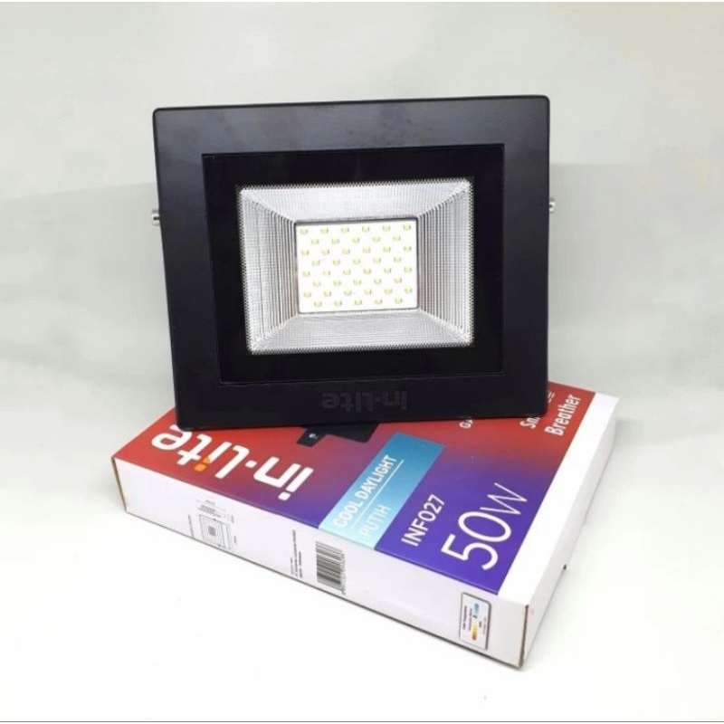 Jual LAMPU SOROT 50 WATT TAMAN OUTDOOR 50 W INLITE LED | Shopee Indonesia