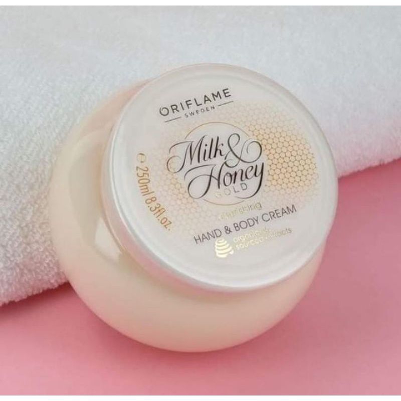 Jual Milk & Honey Gold nourishing Hand & Body Cream/ body cream milk honey gold | Shopee Indonesia