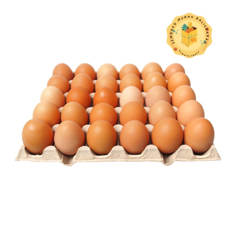 Jual telur ayam ukuran sedang isi 30 butir | Shopee Indonesia