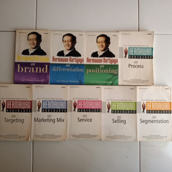 Jual Paket Seri 9 Elemen Marketing - 9 Buku Lengkap - Hermawan ...