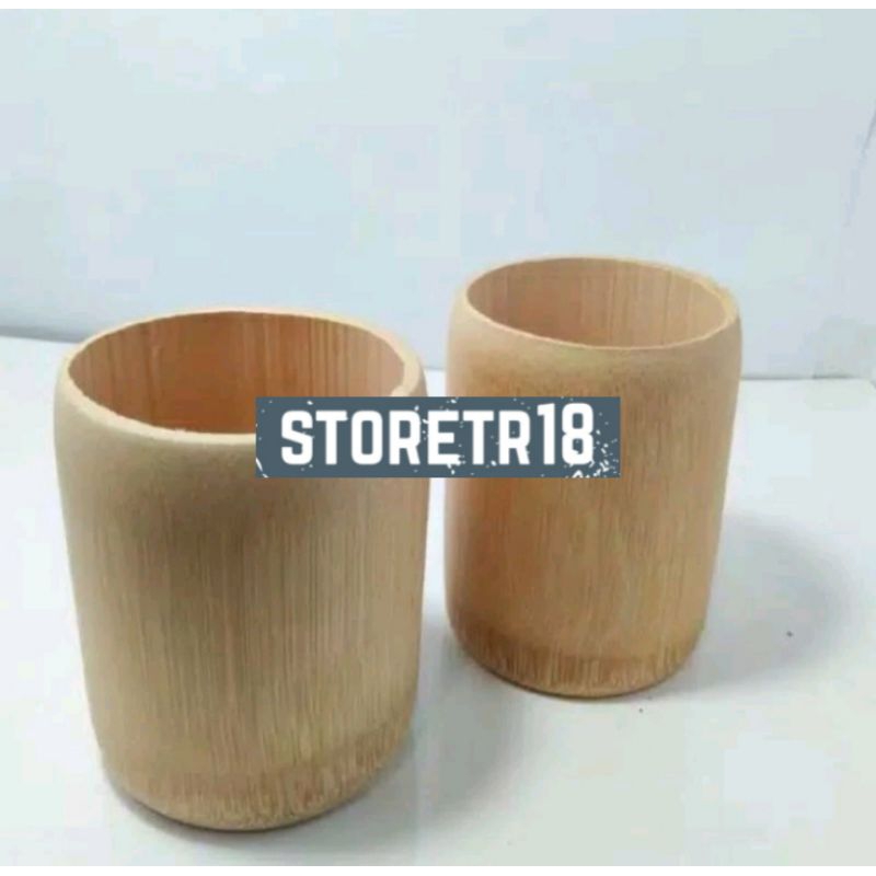 Jual Gelas Bambu Cangkir Bambu Minimalis Ukuran Mini | Shopee Indonesia