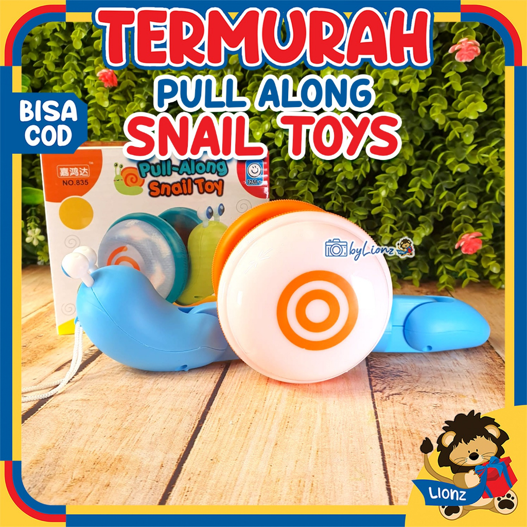 Jual MAINAN ANAK SIPUT TARIK GOYANG SUARA MUSIK LAMPU / SIPUT GOYANG TETHERED CRAW SNAIL KIDS ...