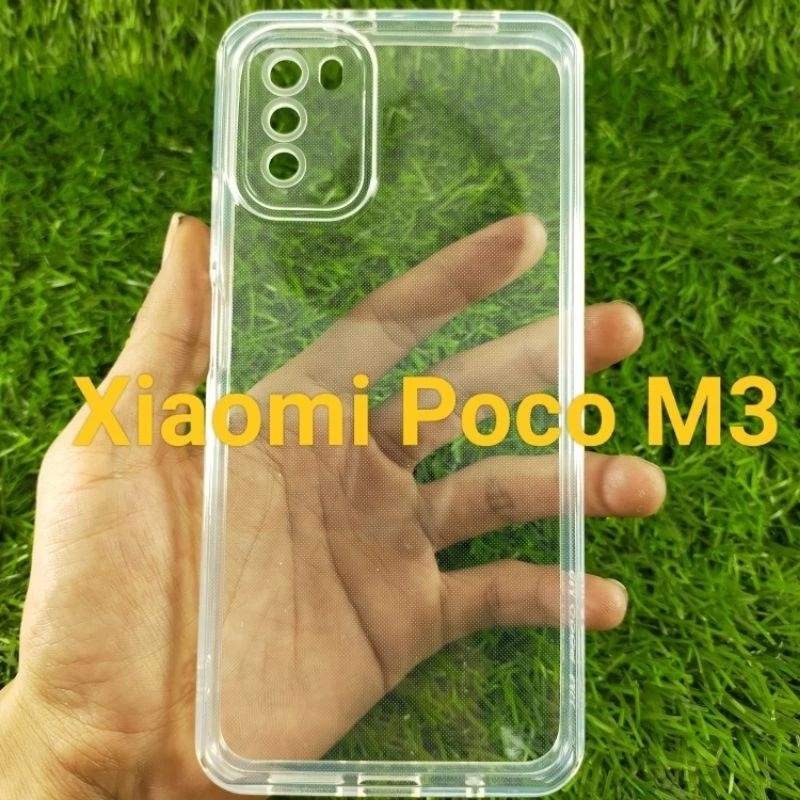 Jual SoftCase Casing Xiaomi Poco M3 Silikon Bening Clear Transparan ...