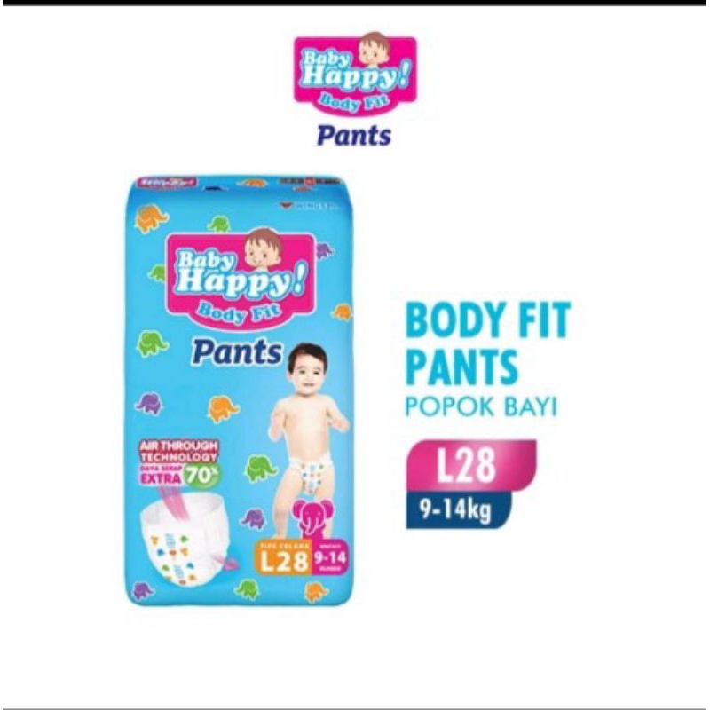 Jual Baby Happy Pants L28 (KEMASAN TERBARU) | Shopee Indonesia