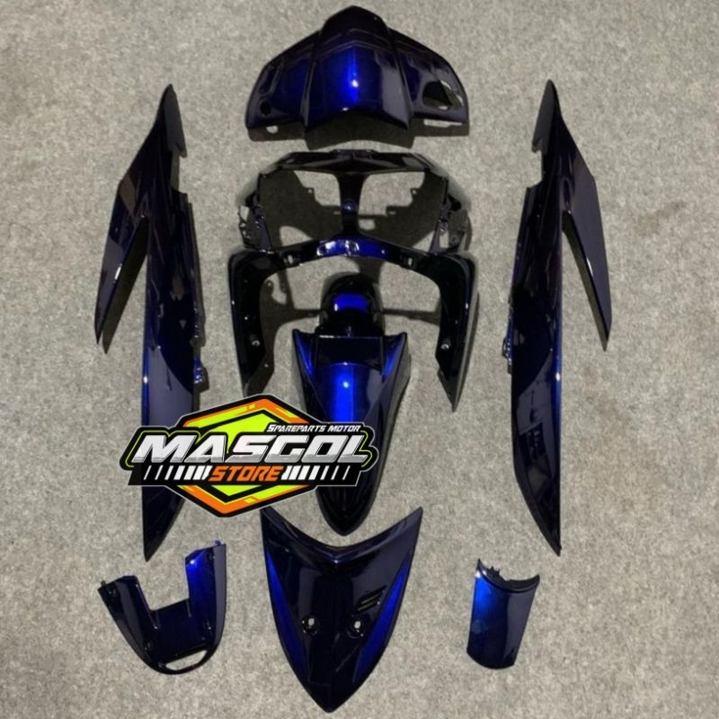Jual Cover Full body halus Honda Vario 110 Karbu Moonlight blue Custom ...