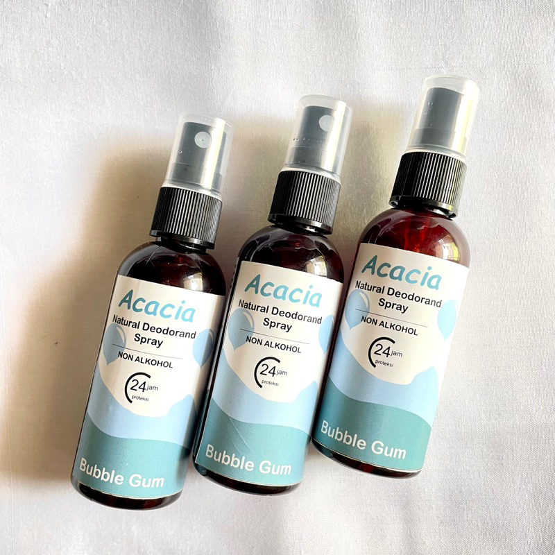 Jual Acacia Air Tawas Natural Deodorant Spray “Bubble Gum” 60ml ...