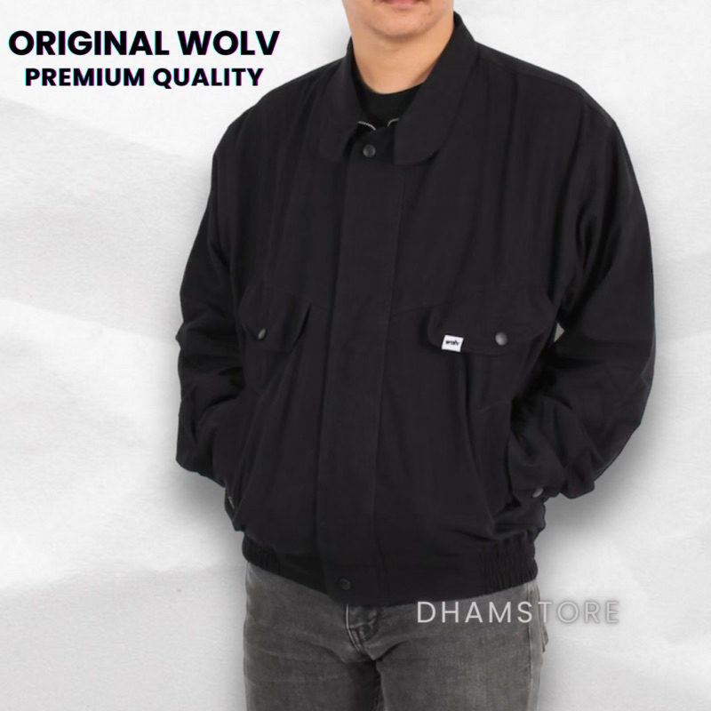 Jual WOLV ORIGINAL Jaket Pilot Jaket Flight Jaket Vintage Jaket Bomber ...