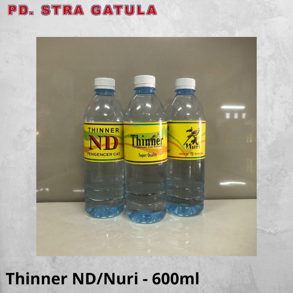 Jual Thinner Aqua 600ml - Thinner Botol - Thinner Nuri - Thinner ND ...